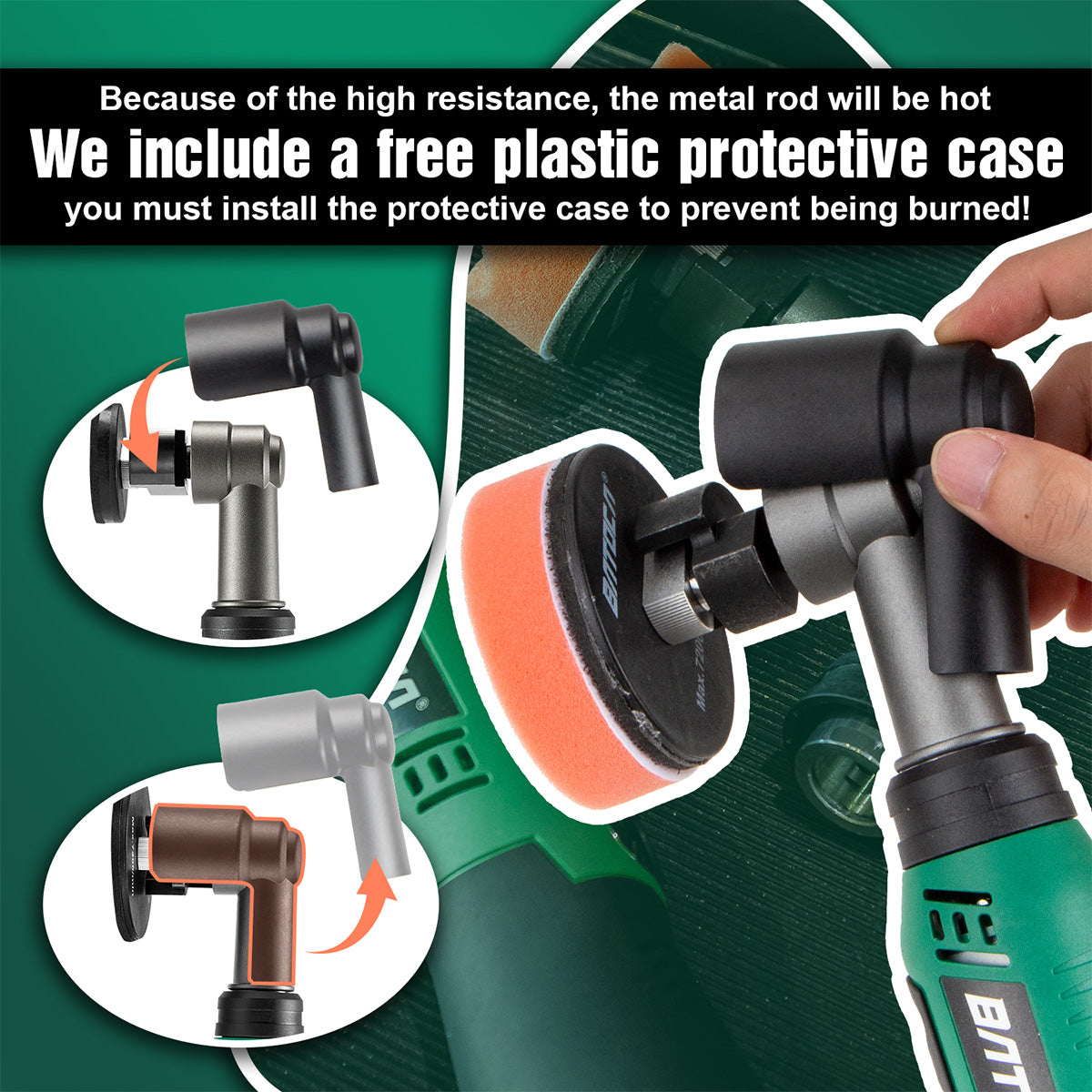 BATOCA Mini Cordless Polisher Professional Kit for Detail--S6 – Batoca